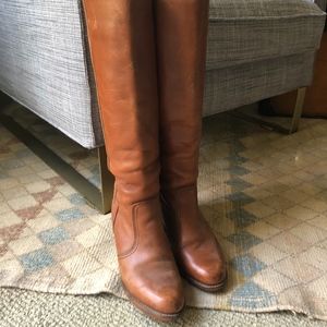 Dex | Shoes | Classic Leather Heeled Boots | Poshmark
